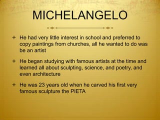 Michelangelo | PPTX