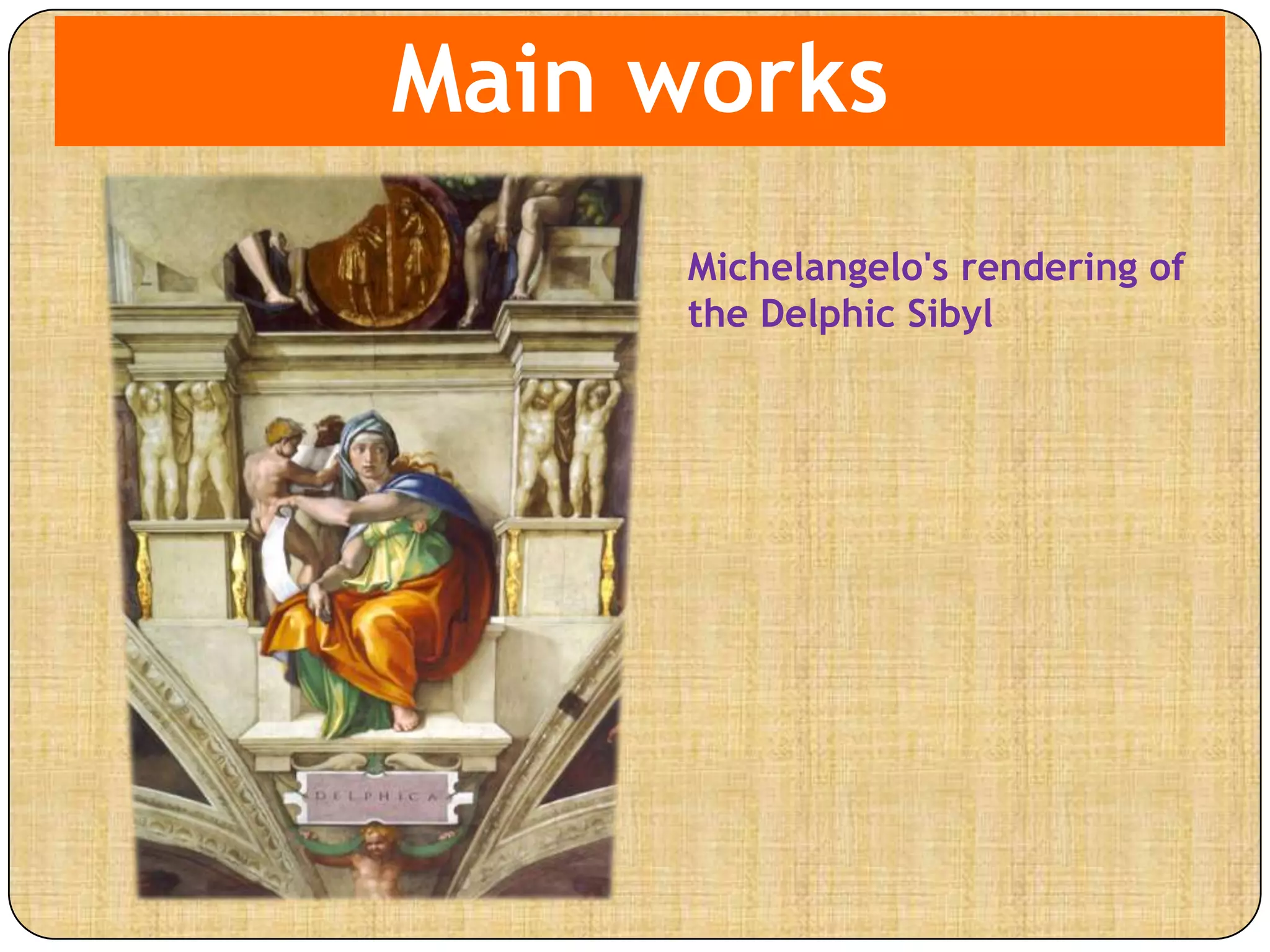 Michelangelo Powerpoint | PPTX