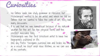 BIOGRAPHY ABOUT MICHELANGELO (socials) | PDF