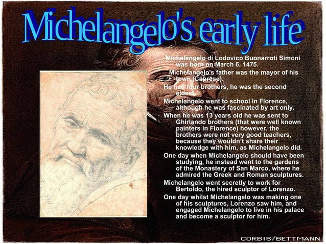 Michelangelo Finished | PPT