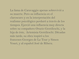 Michelangelo Merisi da Caravaggio | PPT