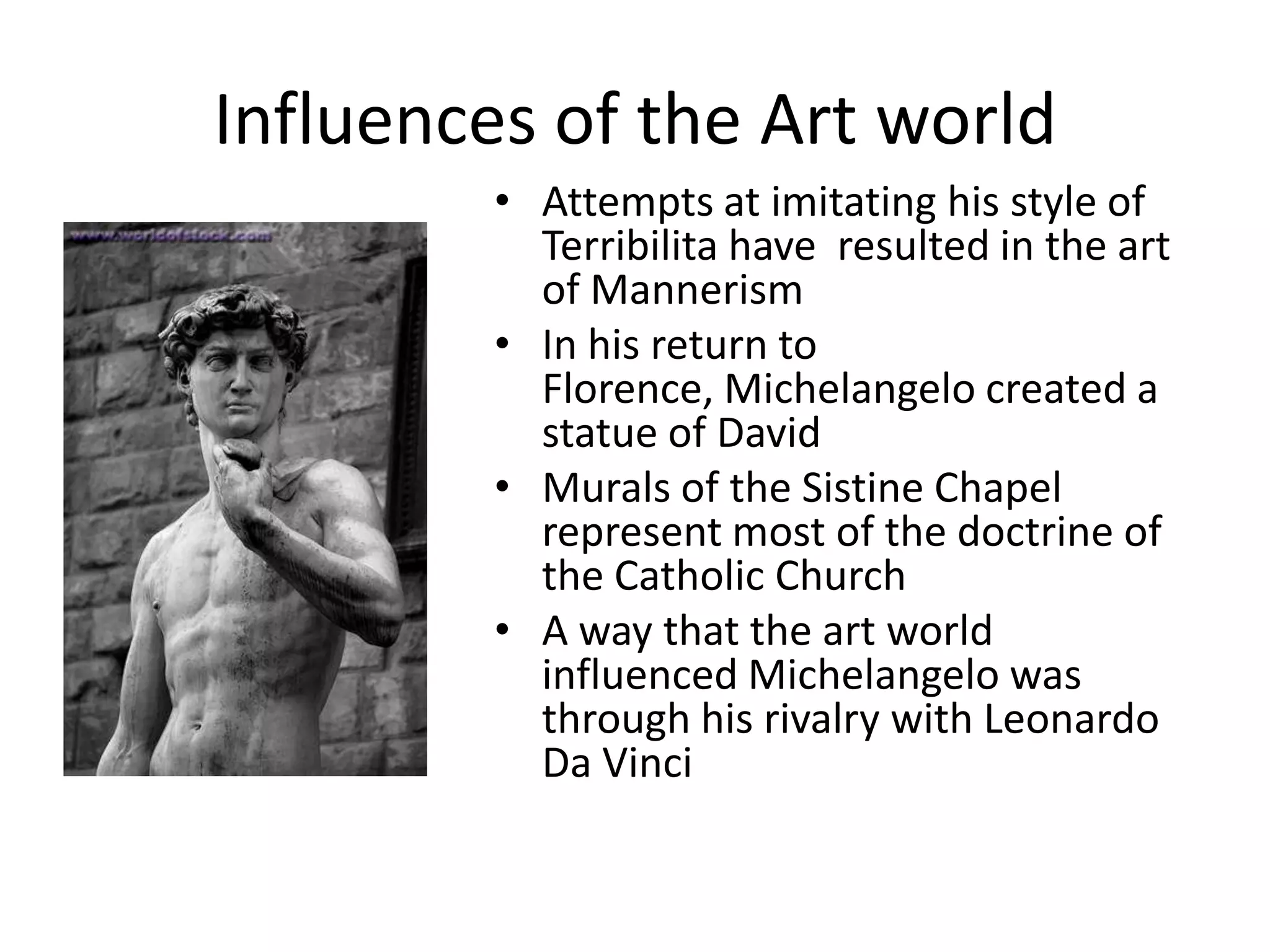 Michelangelo powerpoint | PPTX