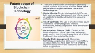Blockchain Presentations done by Michel | PPT