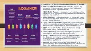 Blockchain Presentations done by Michel | PPT