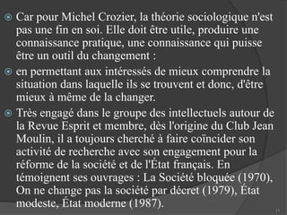 Michel crozier | PPT