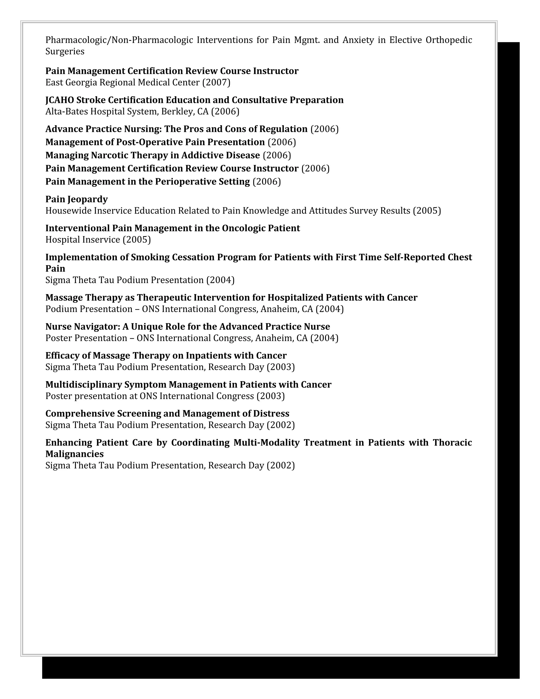 Michele stephens cv-finalone | DOC