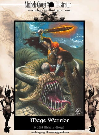 Michele giorgi portfolio | PDF | Painting | Arts and Crafts