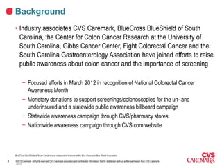 Michele Polgar CVS Colon Cancer Awareness Campaign | PPTX