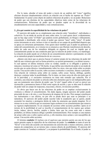 Michel foucault cómo se ejerce el poder | PDF