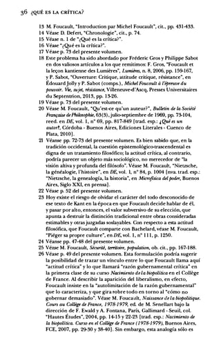 Michel Foucault - Qué es la crítica seguido de La cultura de sí.pdf