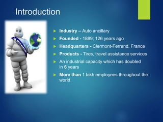 Michelin organisational values | PPTX