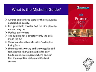 Michelin guide | PPTX