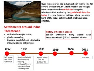ladakh flash flood | PPTX