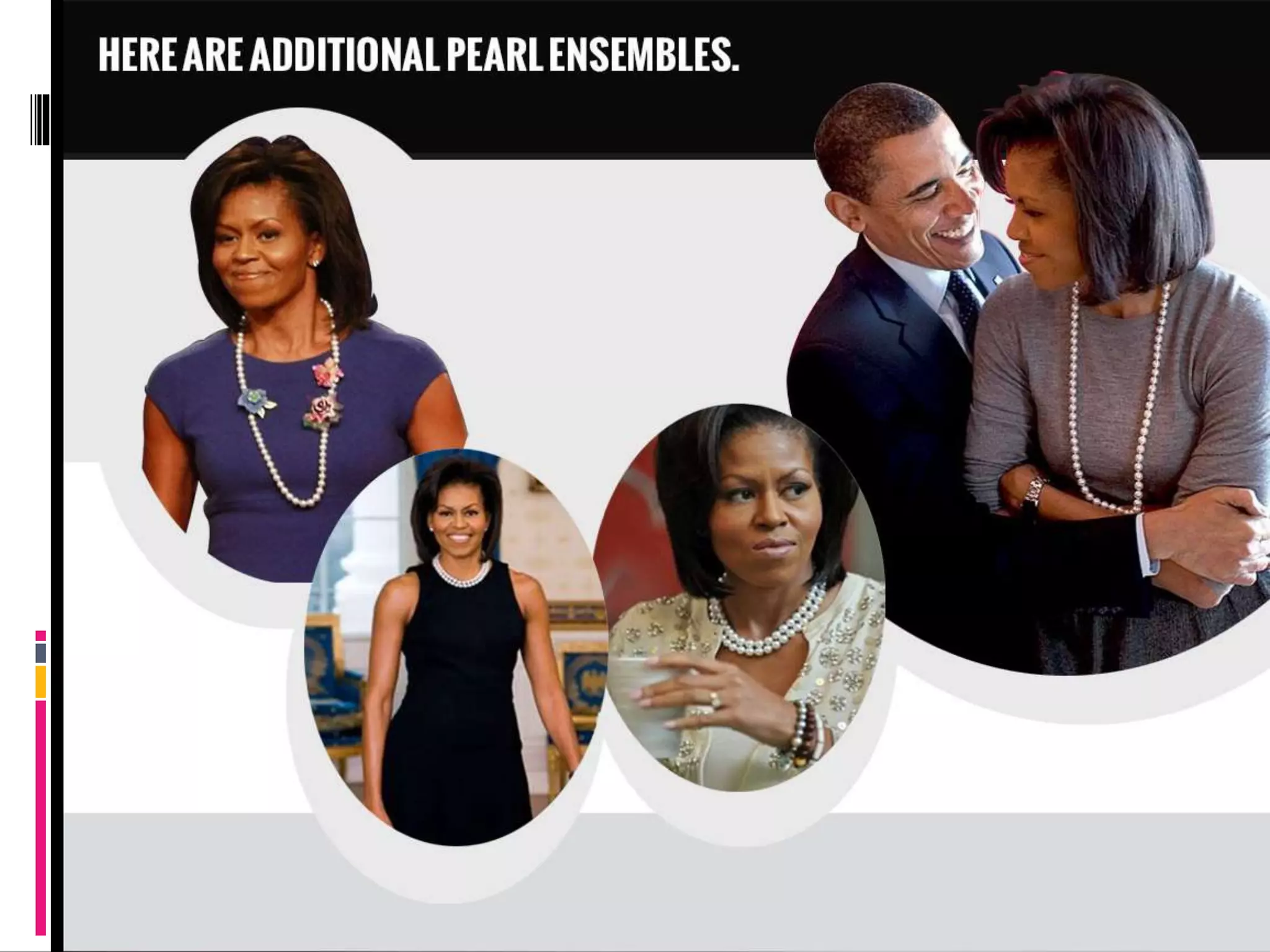 Michelle obama’s-pearl-jewelry | PPTX
