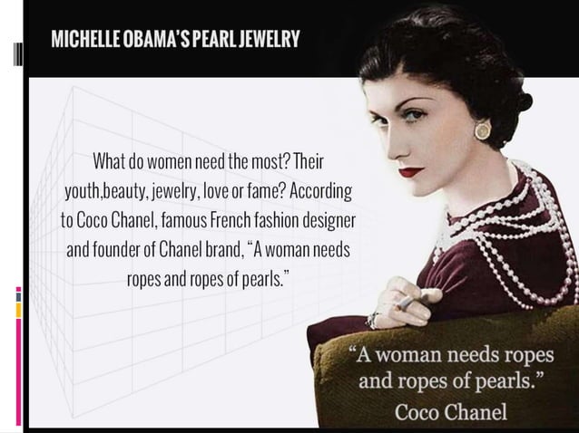 Michelle obama’s-pearl-jewelry | PPTX