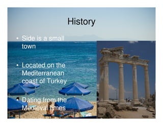 Side in Turkey | PDF