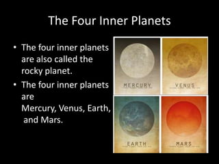 Compare and Contrast Between Earth and | PPTX