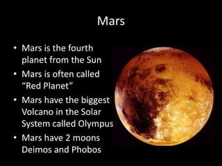 Compare And Contrast Two Planets
