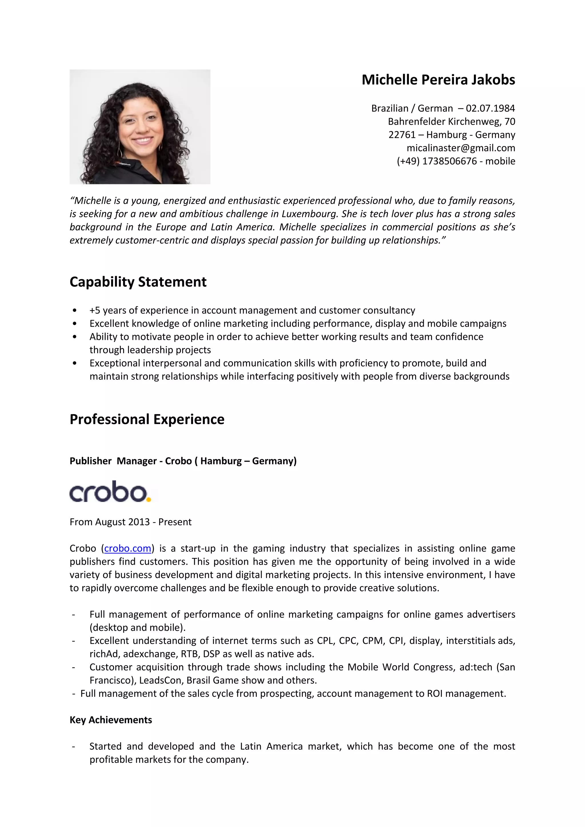 My CV | PDF | Business Administration | Business