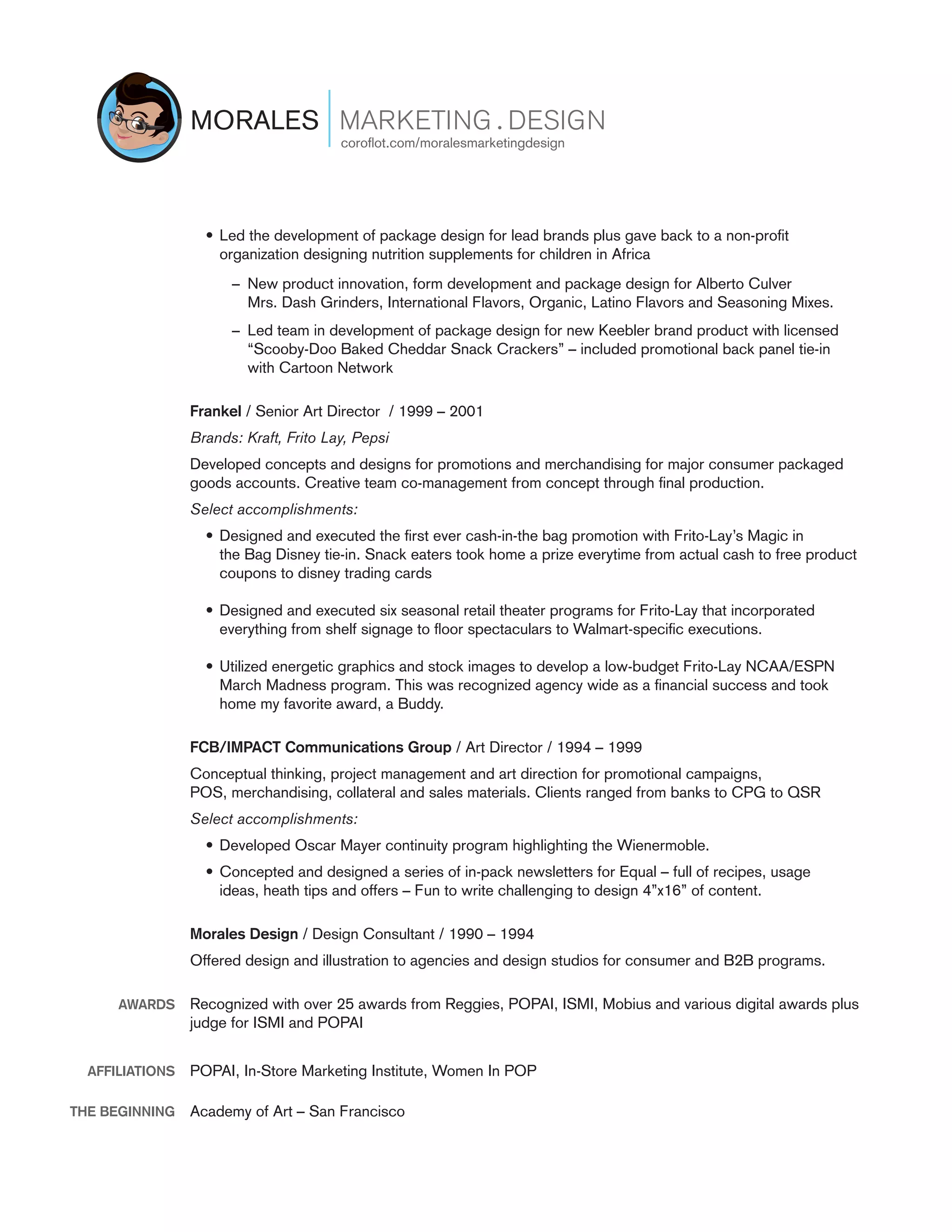 Michelle Morales Resume | PDF | Advertising Industry | Industries