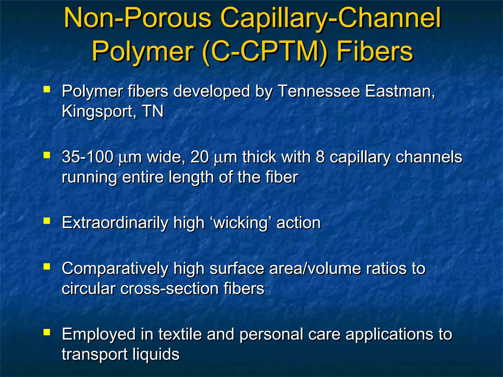 Nylon-6 Capillary Channeled Fibers as a Stationary Phase for Ion ...