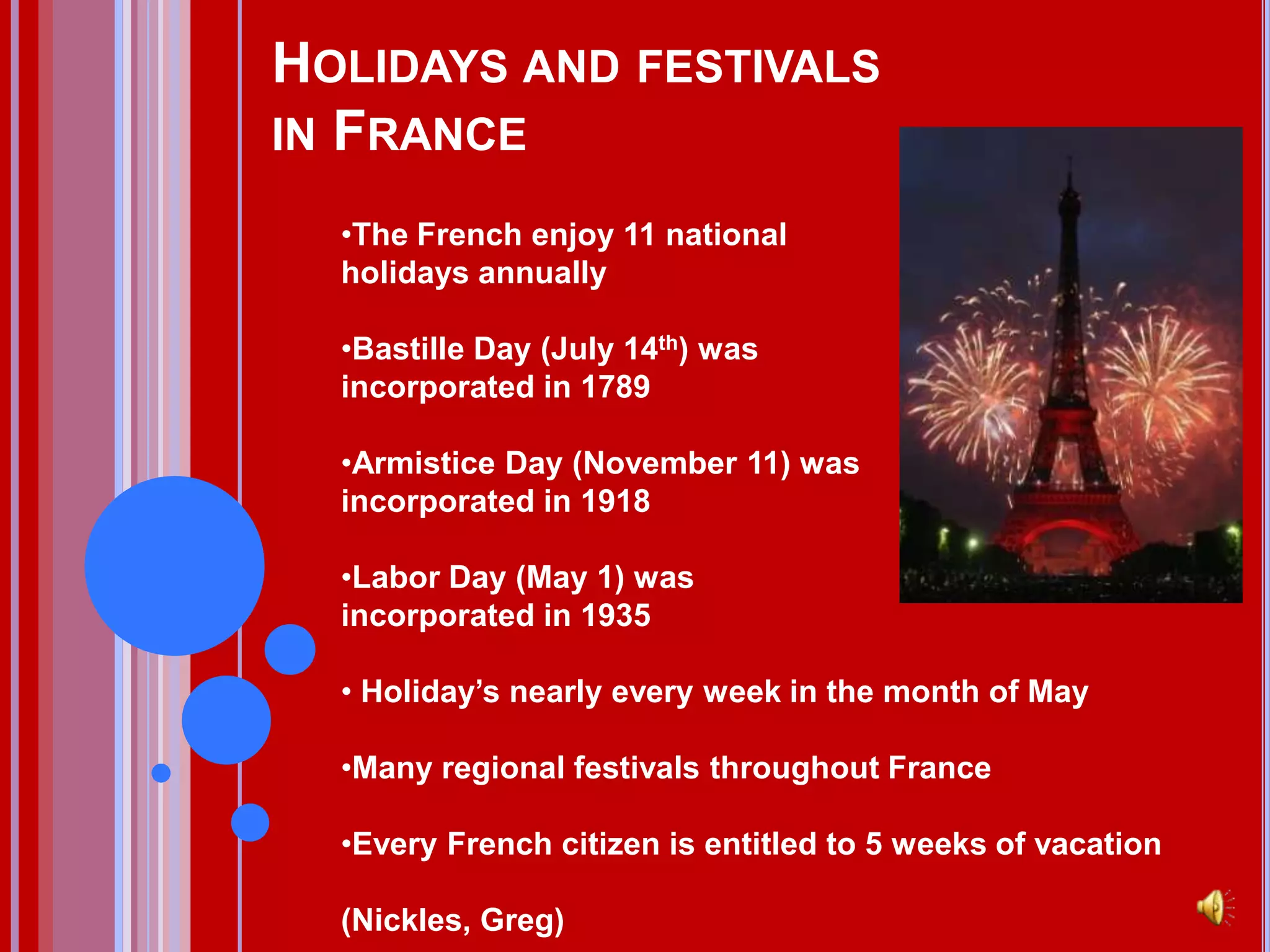 The Culture of France | PPTX