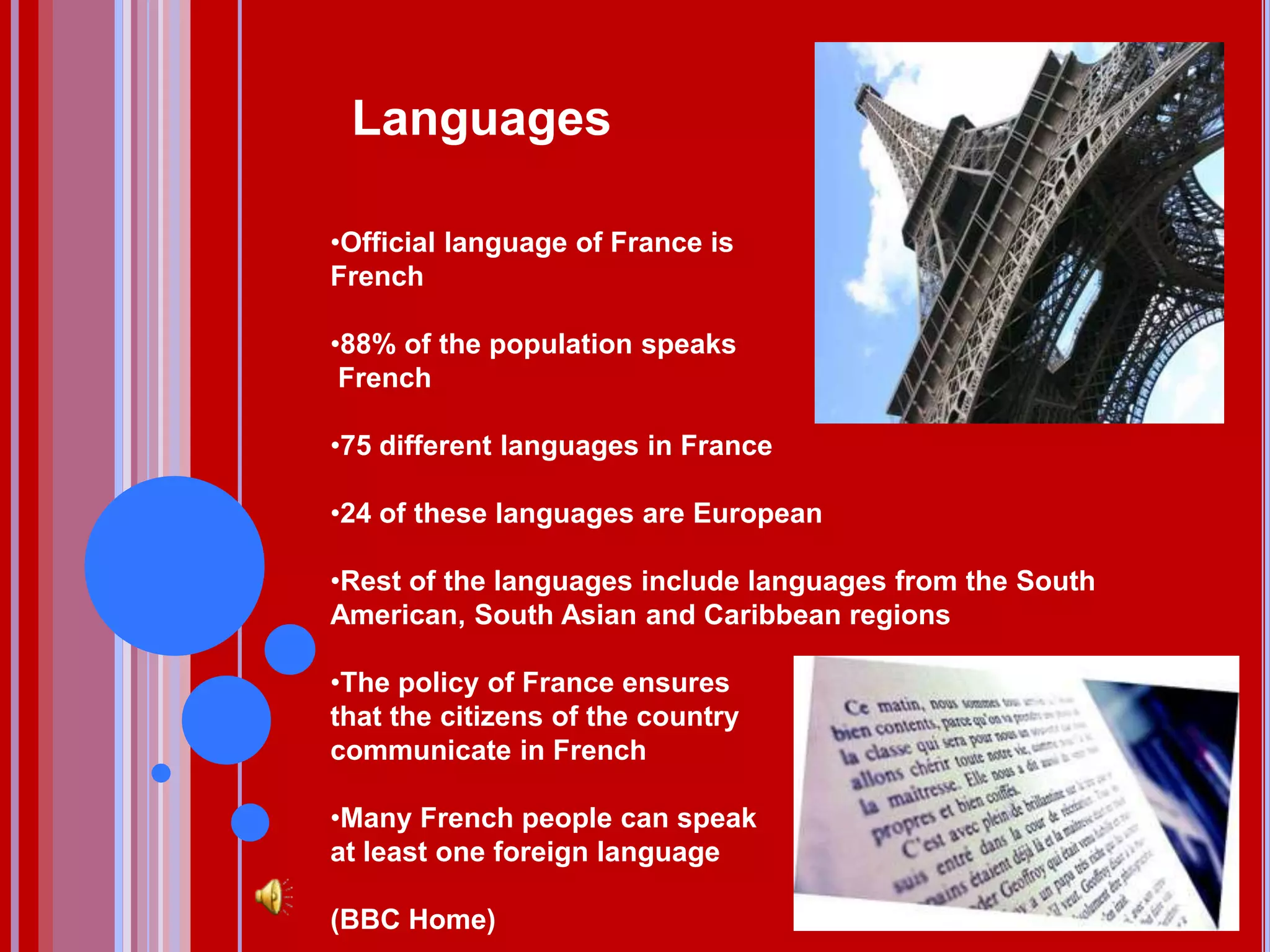 The Culture of France | PPTX