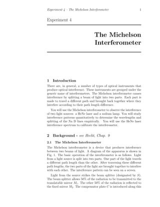 Michelson | PDF