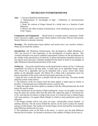 Michelson | PDF