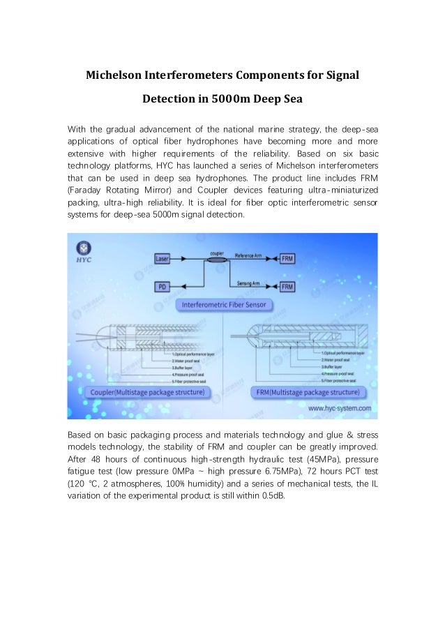 Michelson Interferometers Components for Signal Detection in 5000m Deep Sea.pdf