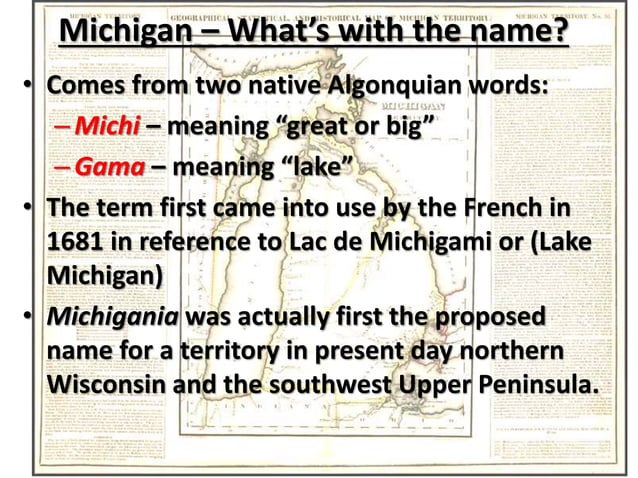 Michigan early history | PPT