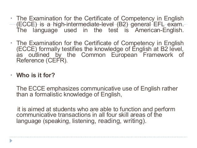 Michigan ecce exam 2013