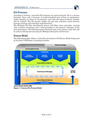 Michigan enterprise architecture framework | DOCX