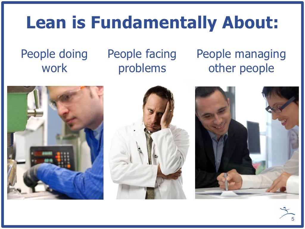 Lean is Fundamentally About: People
