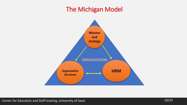The Michigan model | PPTX
