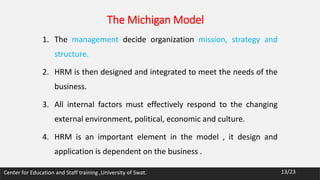 The Michigan model | PPTX