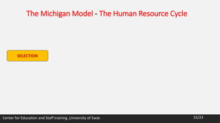 The Michigan model | PPTX