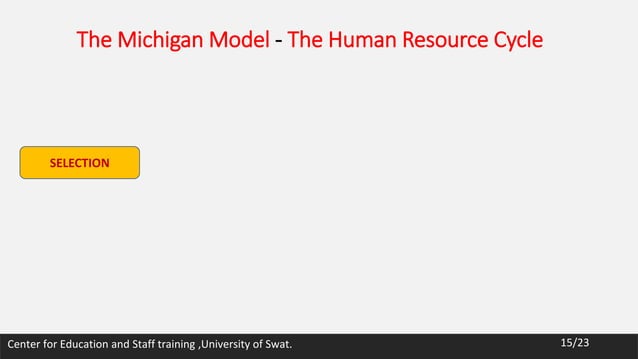 The Michigan model | PPTX