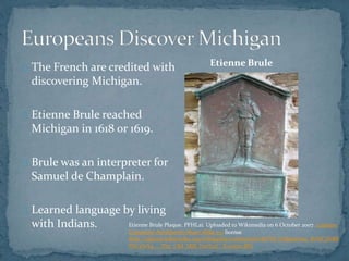 Introduction to Michigan Geography and History | PPTX