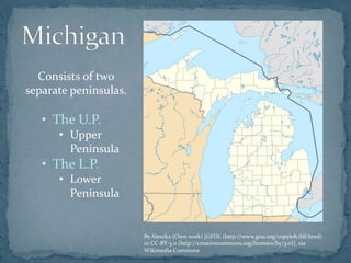 Introduction to Michigan Geography and History | PPTX