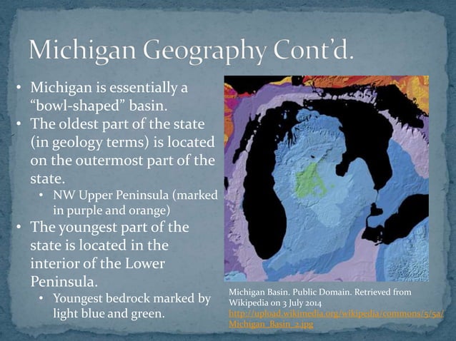 Introduction to Michigan Geography and History | PPTX