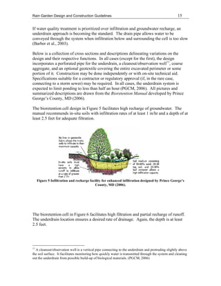 MI: Michigan Technological University: Rain Garden Design and ...