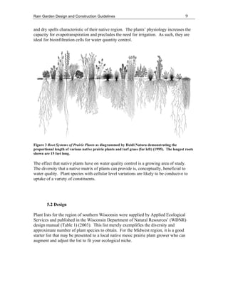 MI: Michigan Technological University: Rain Garden Design and ...