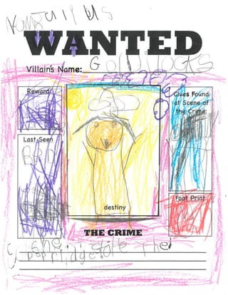 WANTED Posters - Mrs. Michlig's Class | PDF