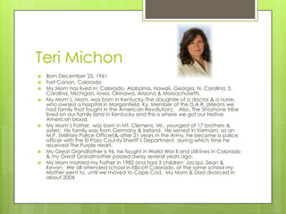 Michon history | PPSX