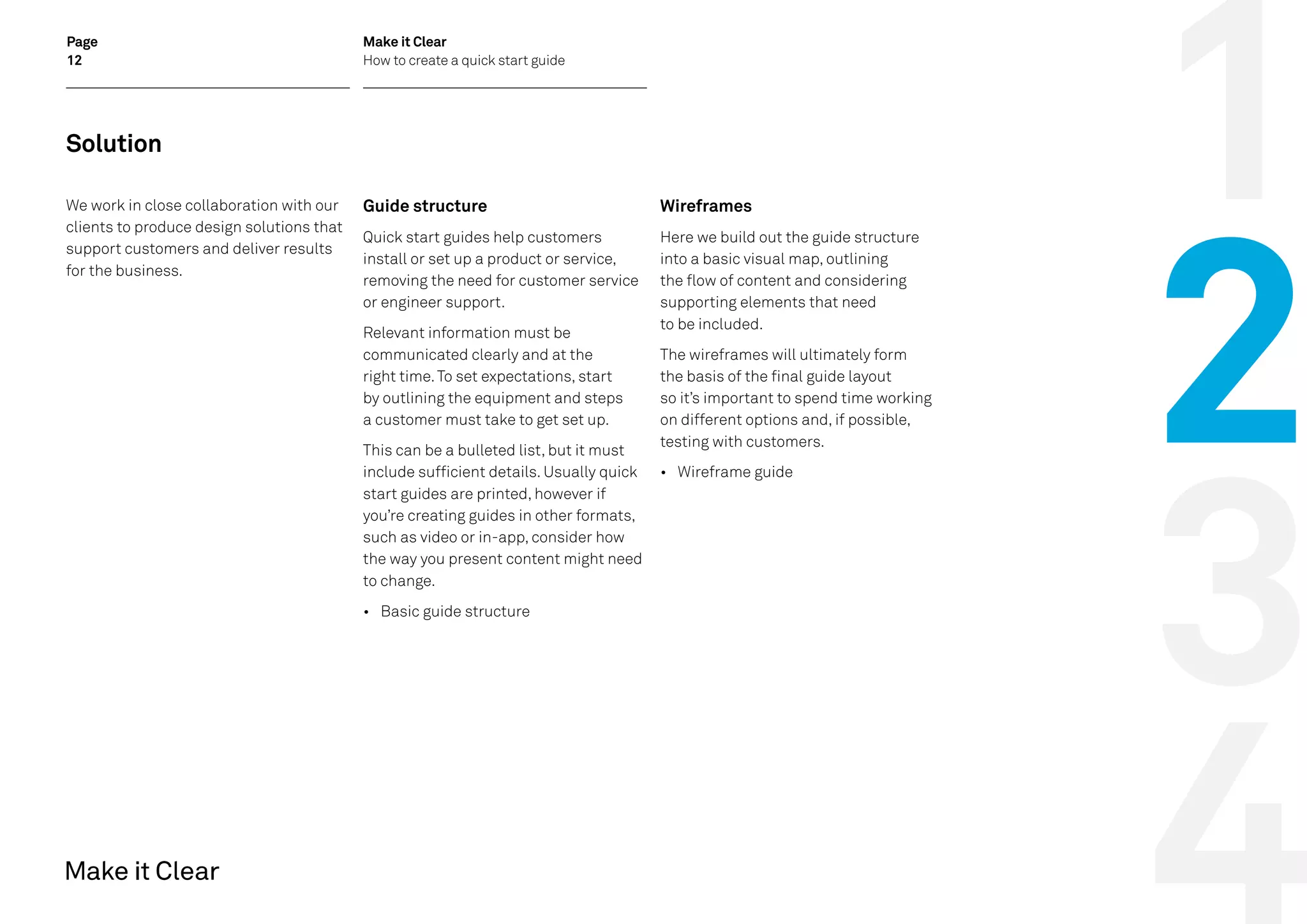 How to create a quick start guide | PDF