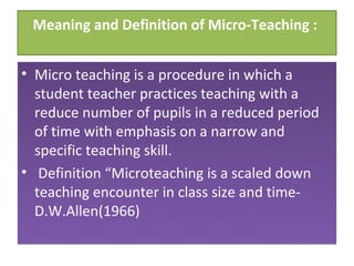 Michro teaching.ppt2003 | PPT