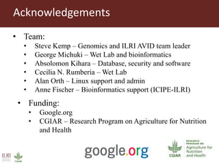 Bio-banking and metagenomics platforms for pathogen discovery | PPT