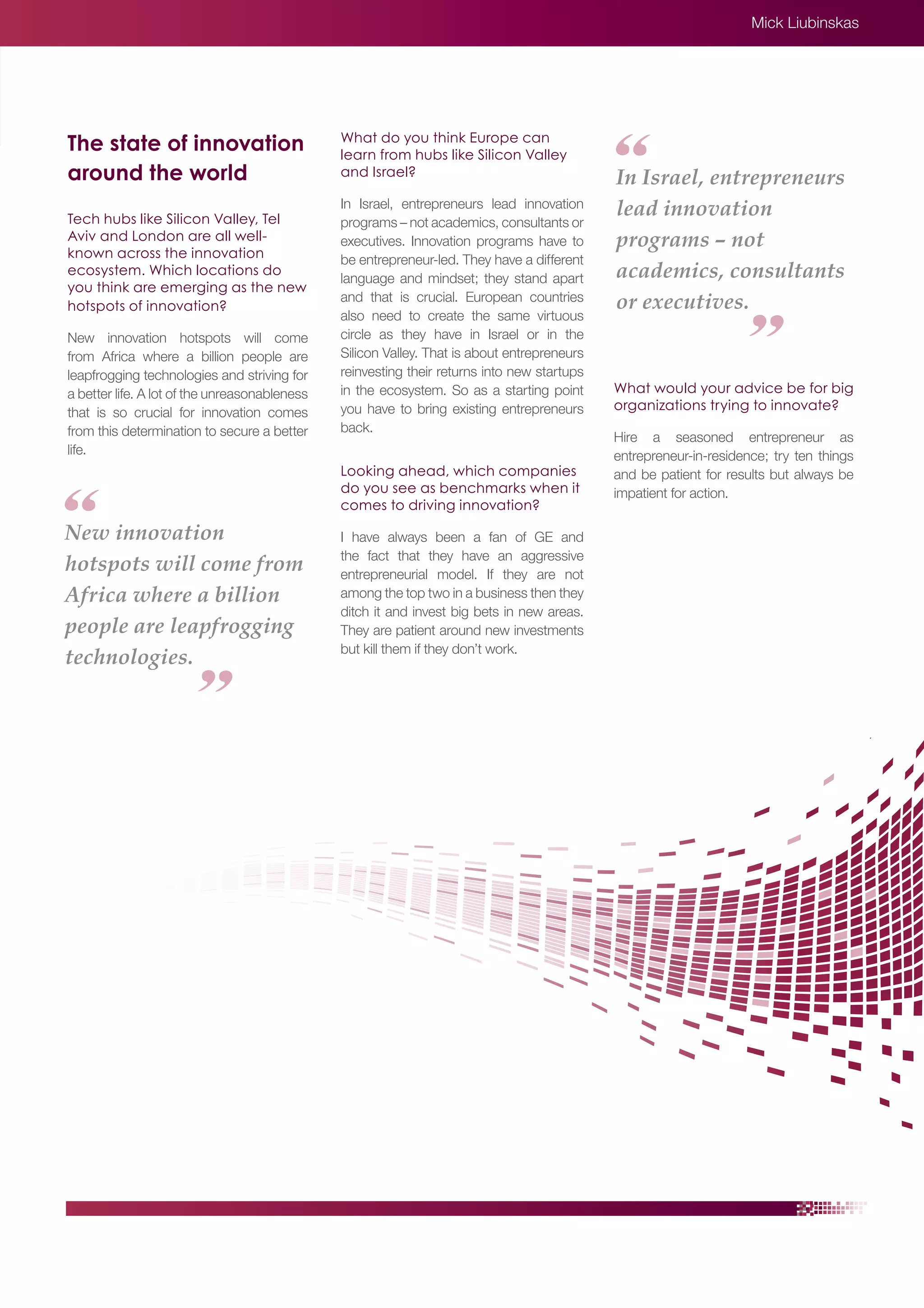 How large corporates improve the way they innovate | PDF