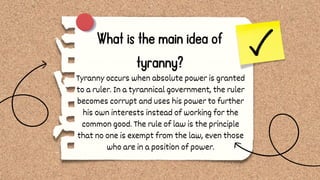 Micka - Pros and Cons of Tyranny Government.pdf